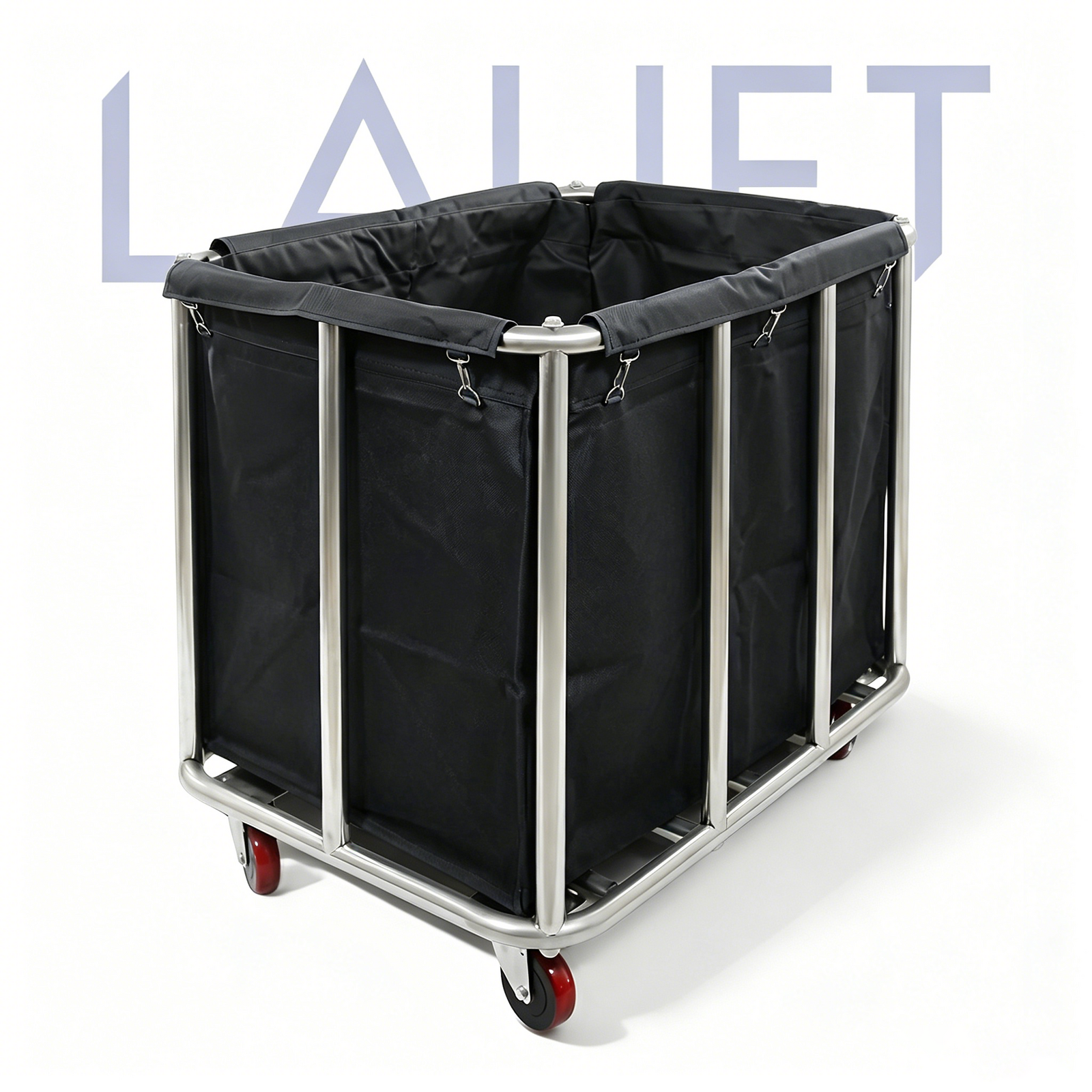 Lauft 300L Heavy Duty Laundry Trolley , XL Linen Skip Washing Hamper ...