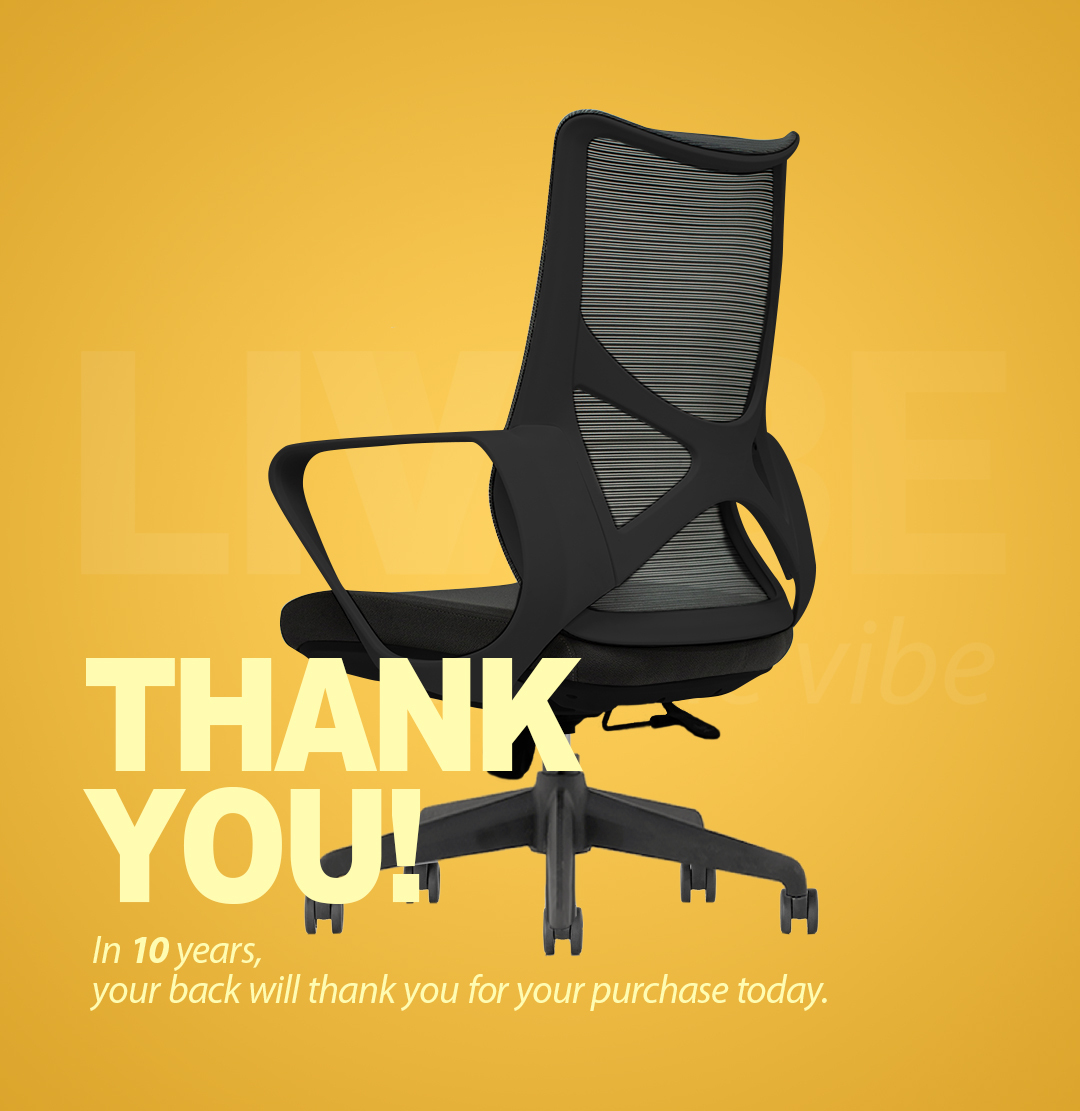 MIUZ COSMO Ergonomic Office Chair Adjustable Breathable Mesh Computer ...