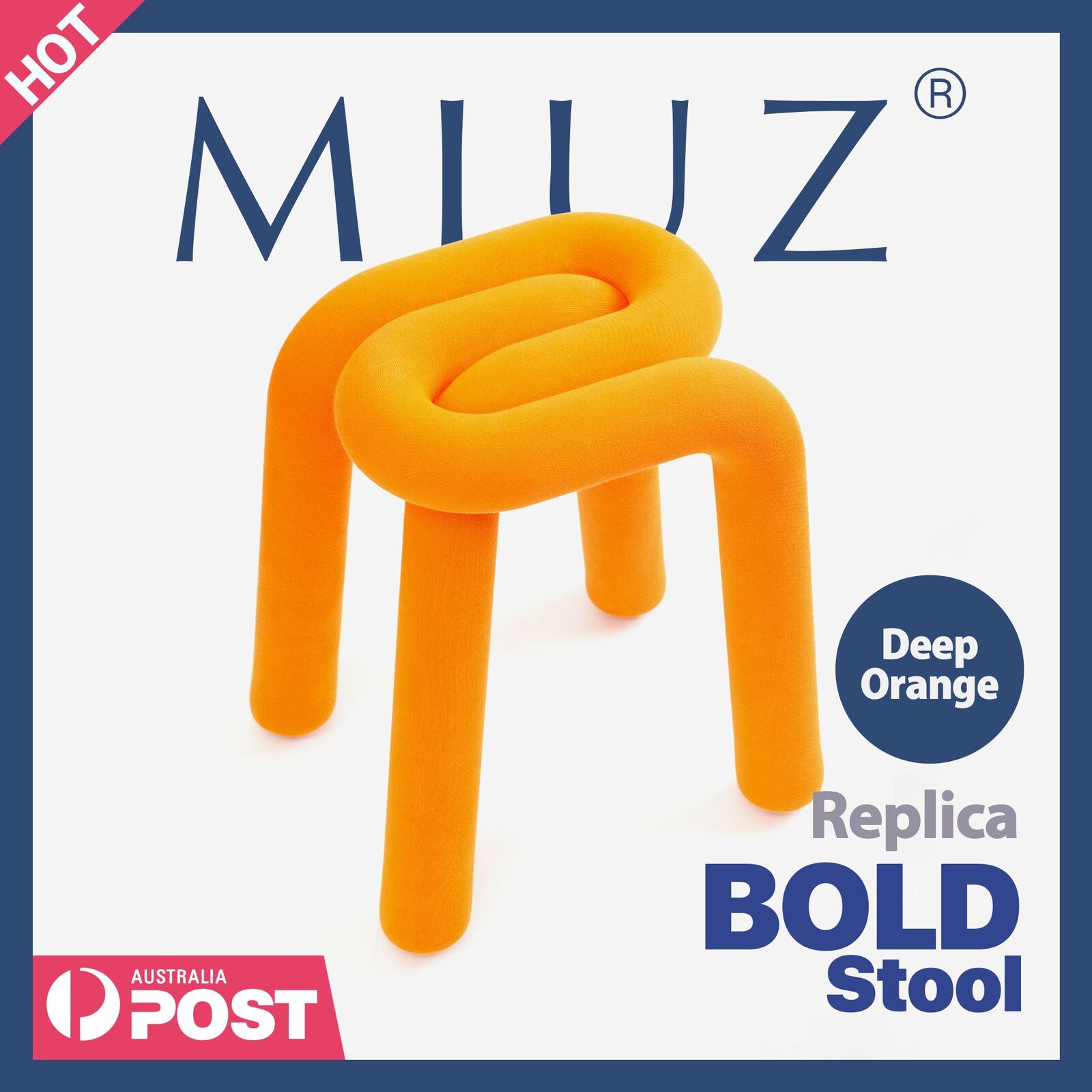 MIUZ BOLD Stool Bar Stools Chair Replica Designer Stool Modern Design ...