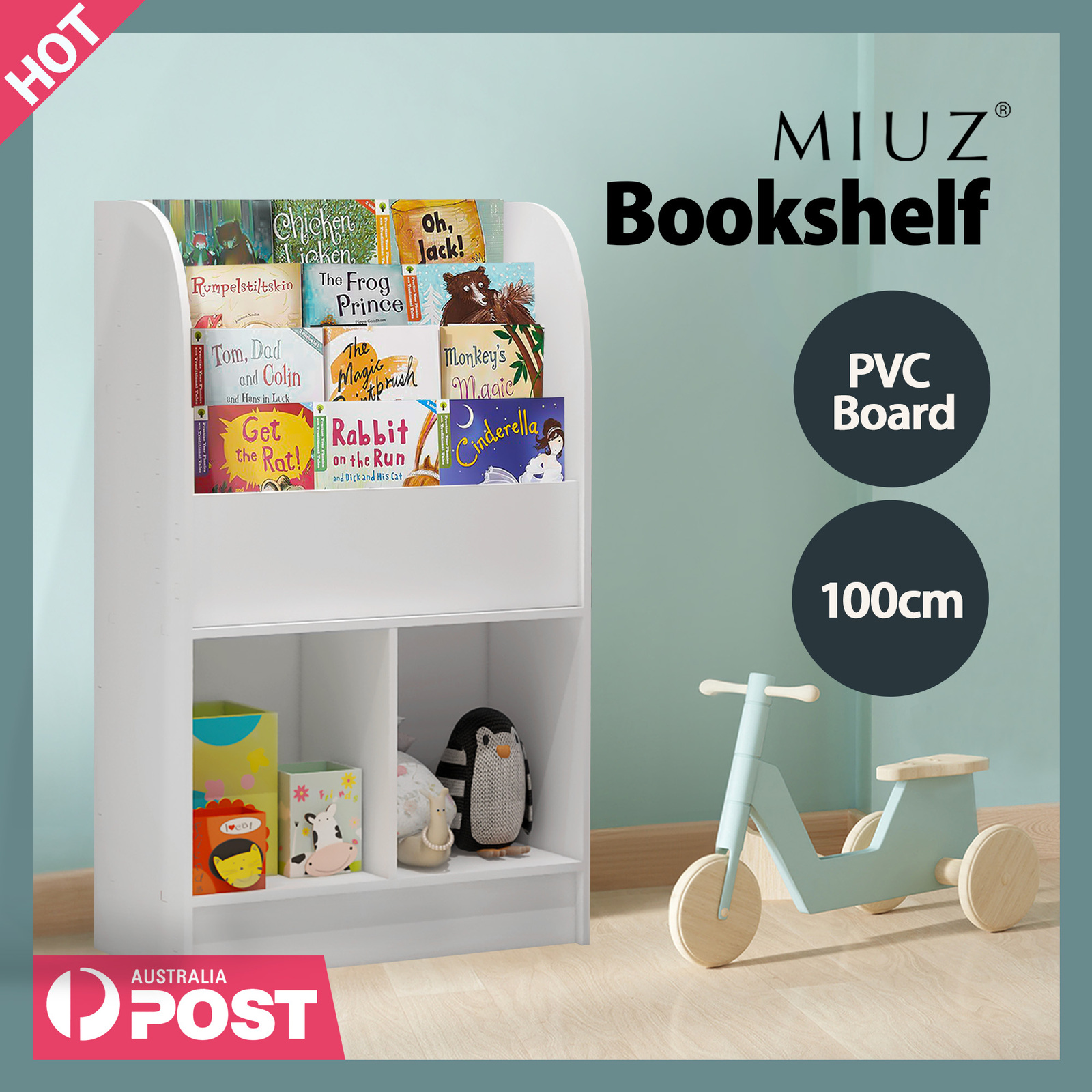 Bookshelf Display Shelf Book Display Rack Bookcase Tier Shelf Display ...