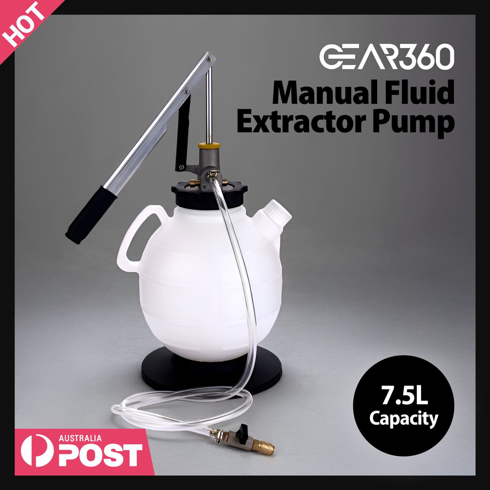 Transmission Fluid Pump Kit 7.5L Capacity Heavy-Duty Manual Liquid ...